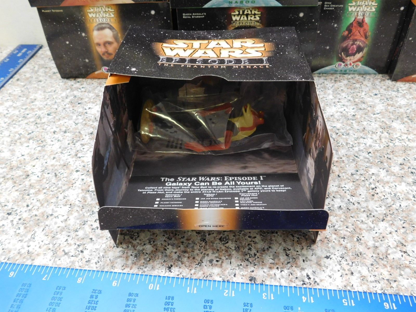 Star Wars FULL SET of 26 Episode 1 KFC Taco Bell Pizza Hut Naboo ...