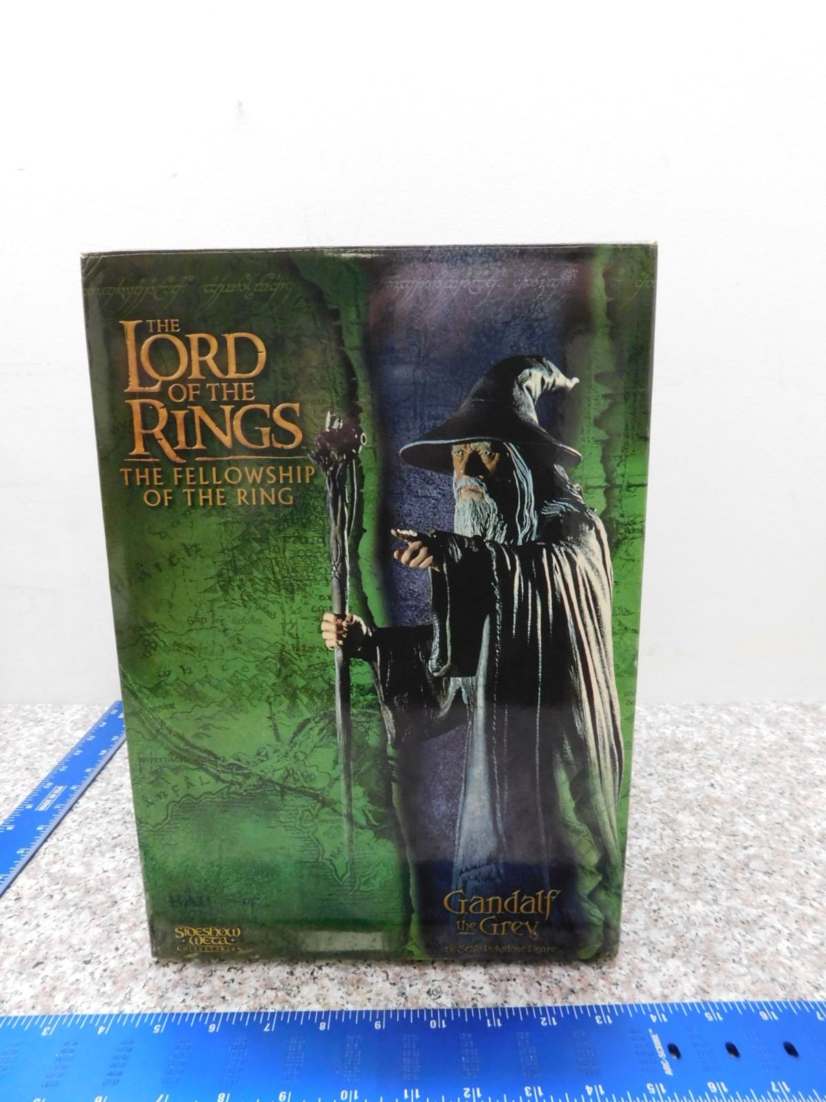LOTR The Fellowship of the Ring Sideshow WETA 1/6 Scale Gandalf The ...