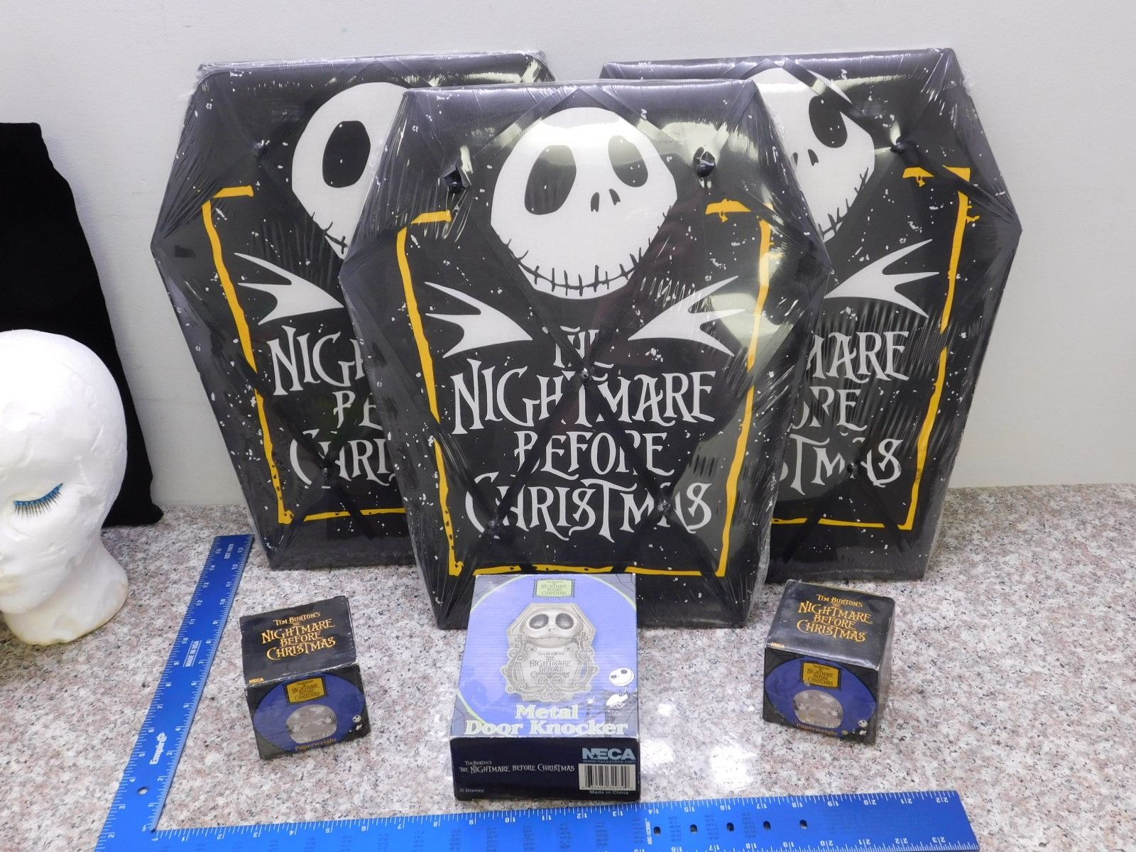 The Nightmare Before Christmas Halloween Decorations Wall Hanging ...