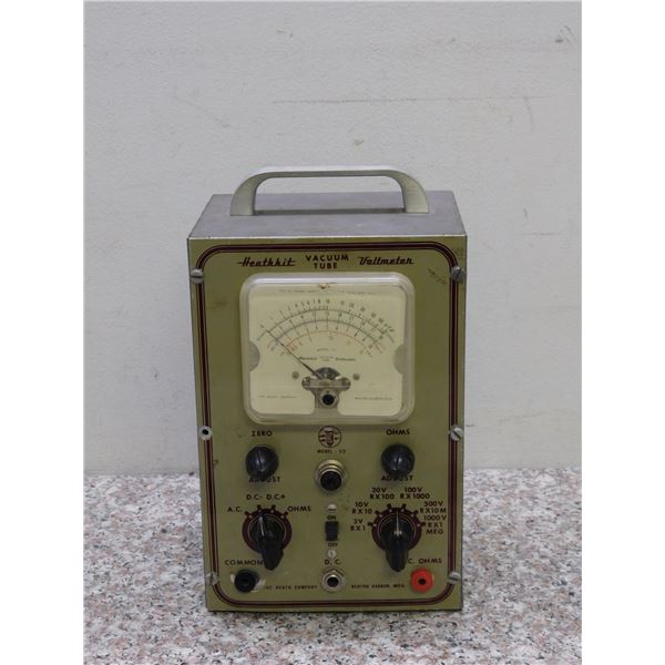 Heathkit Vacuum Tube Volt Meter VTVM model V2