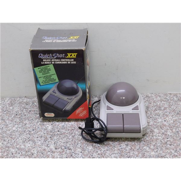 Nintendo Quick Shot XXI Deluxe Joyball game controller