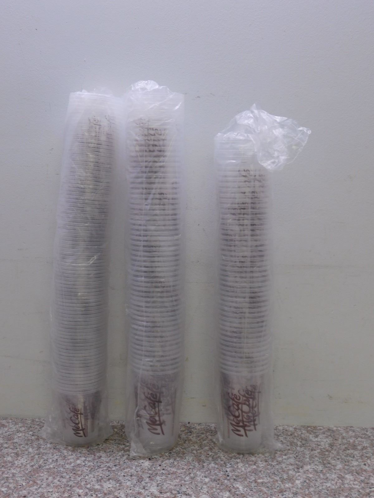 200+ McCafe Plastic McDonalds Disposable Cups