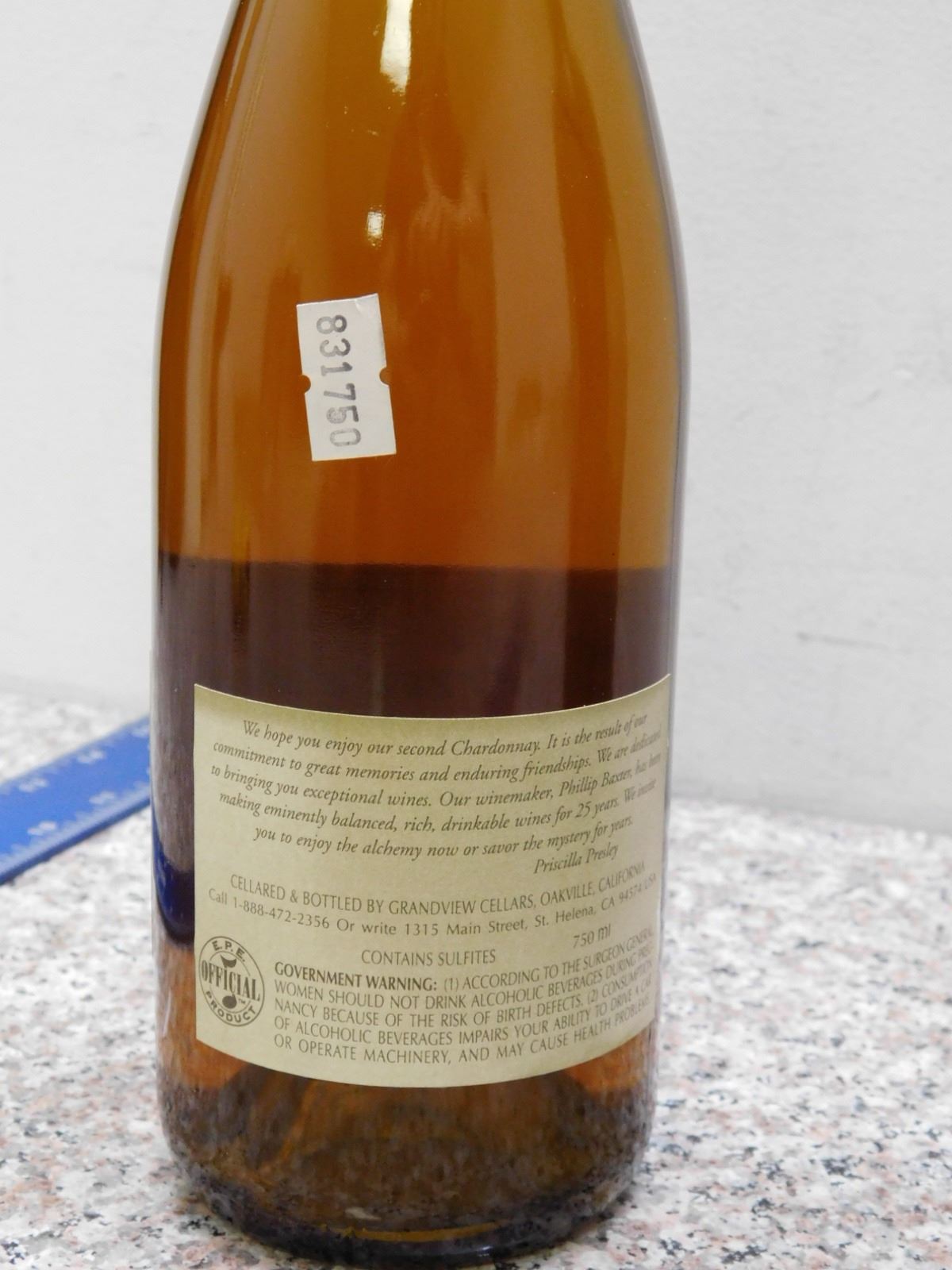 2 Bottles of Elvis Presley Graceland Wine 94 and 96