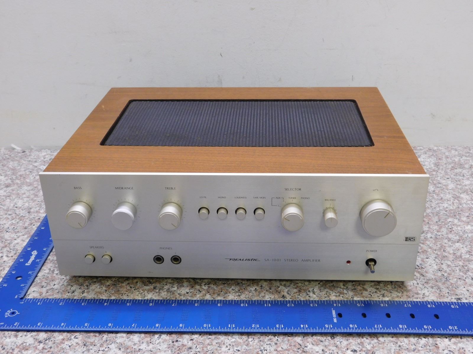Realistic SA 1001 Stereo Amplifier realistic-sa-1001-stereo-amplifier
