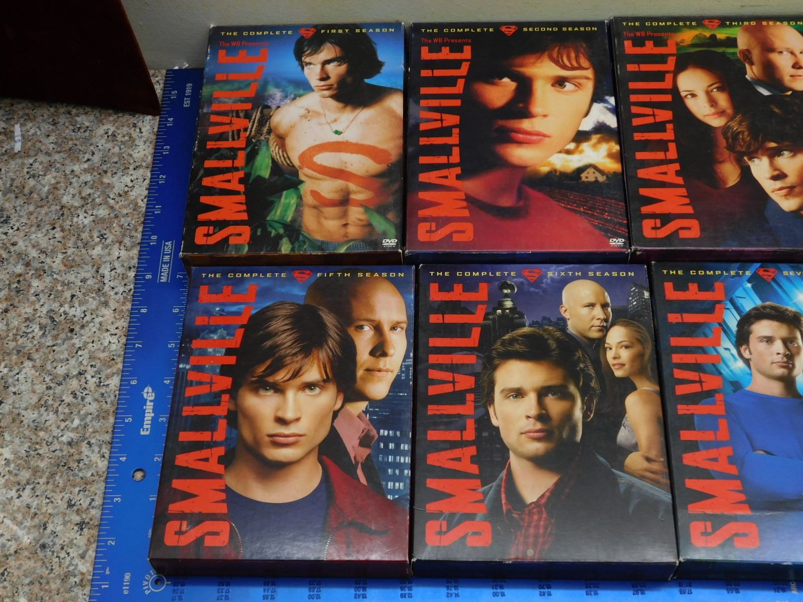 Smallville Seasons 1-7 DVD Box Sets