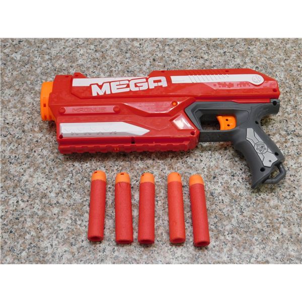 NERF Mega Magnus + 5 Darts