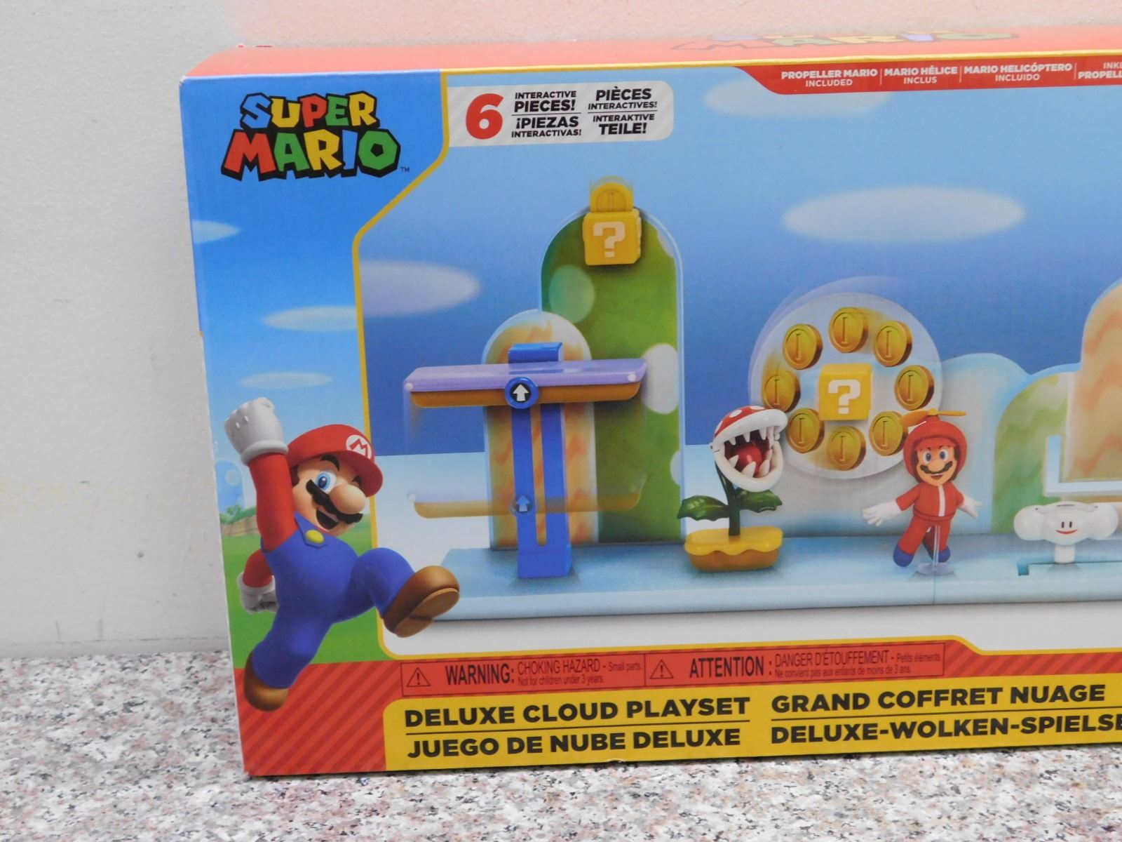 Super Mario Deluxe Cloud Playset 2021