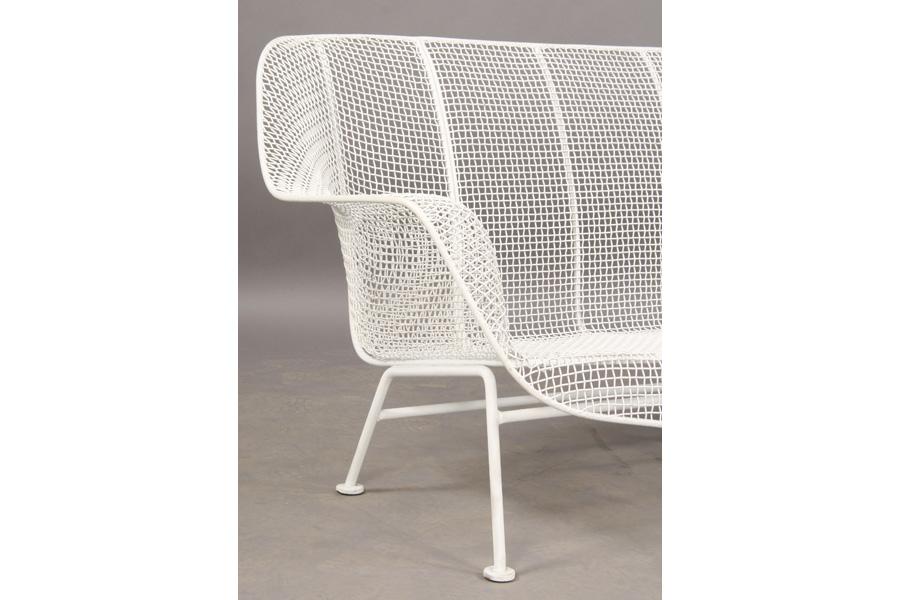 LARGE RUSSELL WOODARD WIRE MESH GARDEN COUCH SOFA