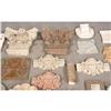 LARGE LOT PLASTER ARCHITECTURAL ELEMENTS FRAGMENT