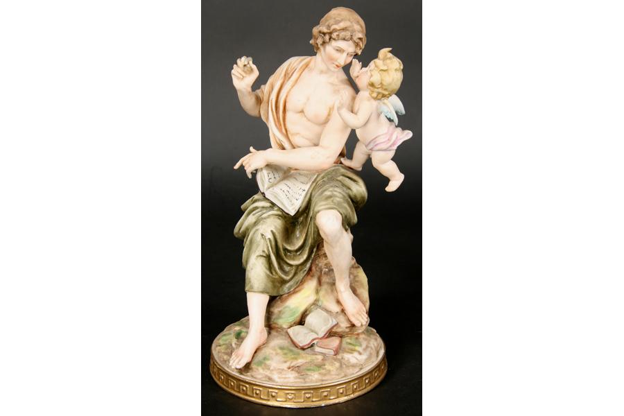 PR ITALIAN PORCELAIN FIGURINES ANTONIO CELLINI