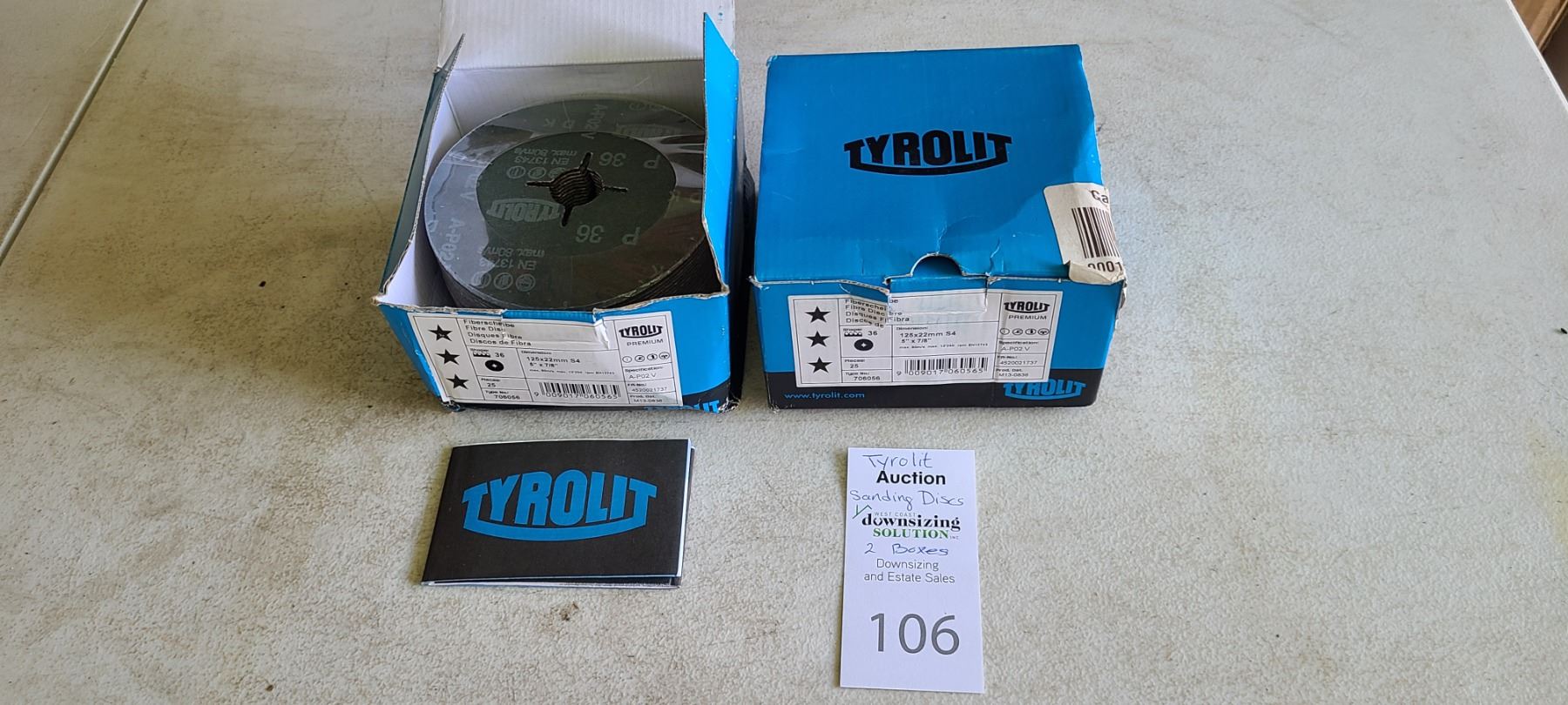 Tyrolit Sanding Discs Cat B
