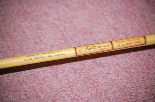 LOT OF (3) SEARS, ROEBUCK & CO. TED WILLIAMS MODEL FISHING RODS