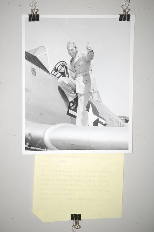 LOT OF TED WILLIAMS MILITARY PHOTOGRAPHS