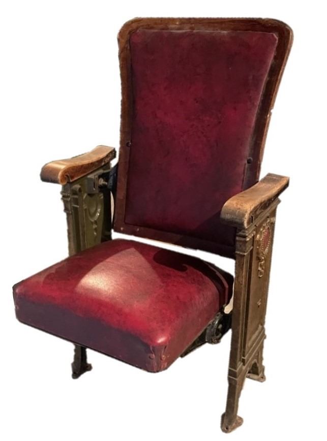 Theatre Seat from the Original Grand Center Theater , BID ON SATURDAY!
