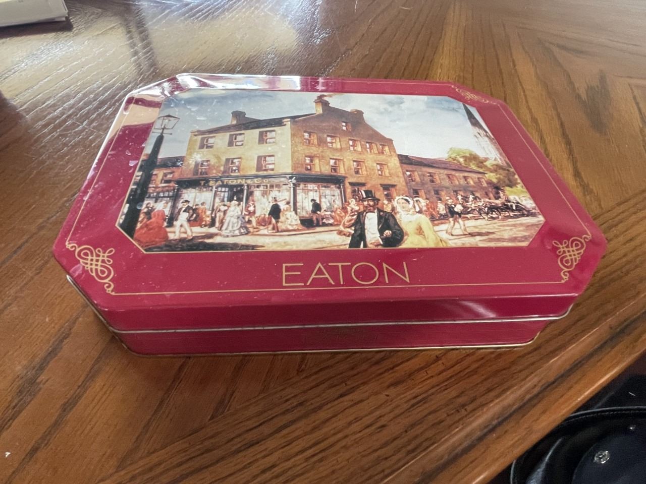 Vintage Eaton Tin