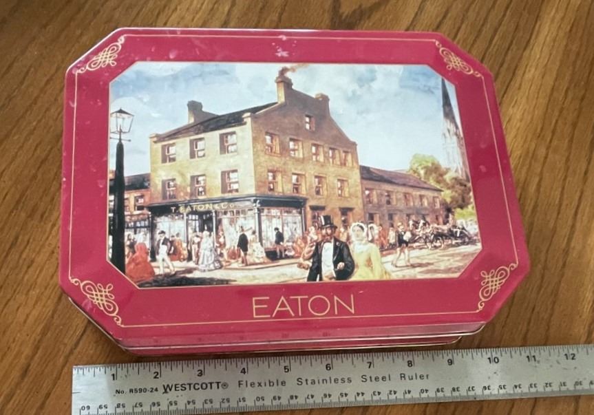 Vintage Eaton Tin