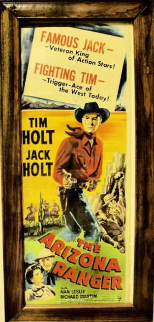 1948 movie poster "The Arizona Ranger"