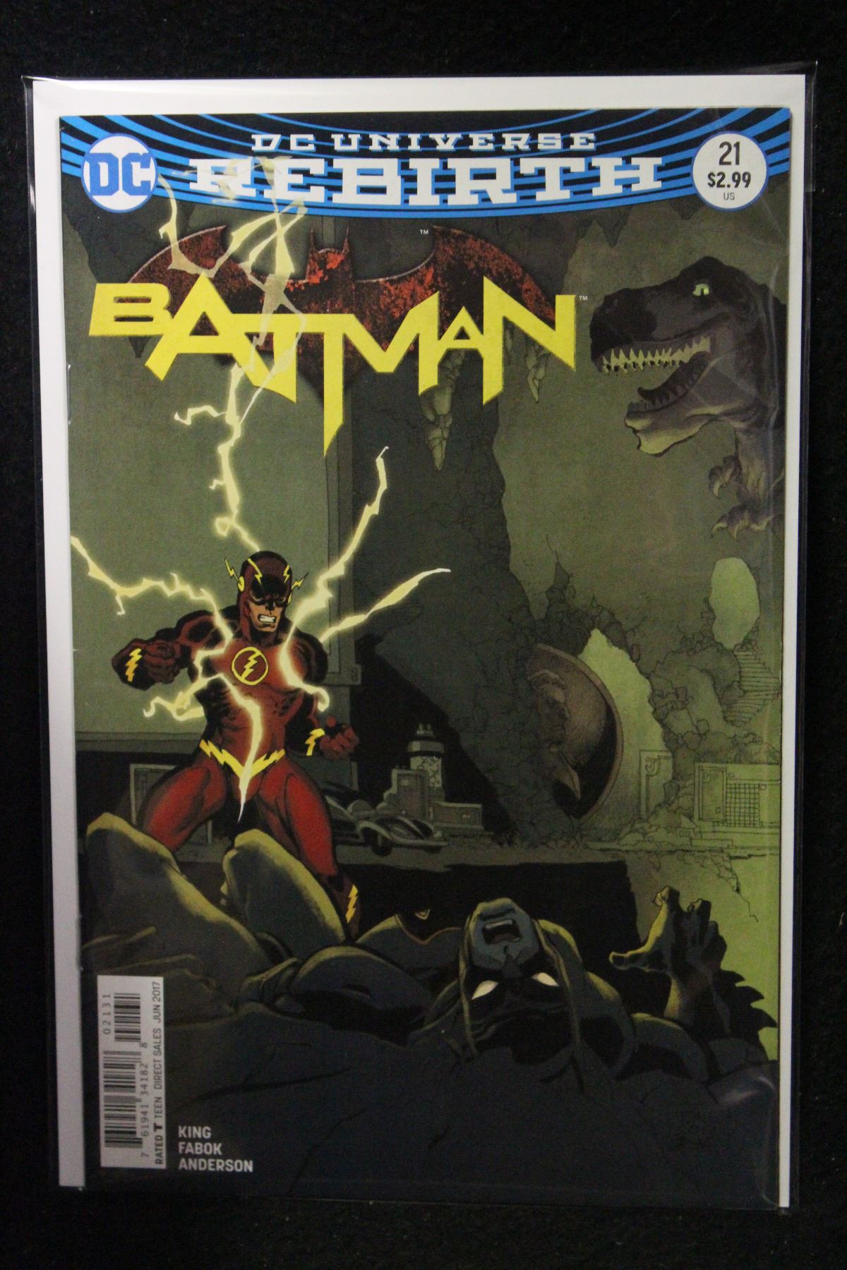 BATMAN (REBIRTH) #21 THE BUTTON PART 1 VARIANT COVER