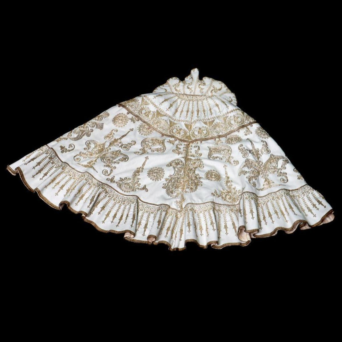 Victorian Gold-embroidered Short Cape, c. 1890s