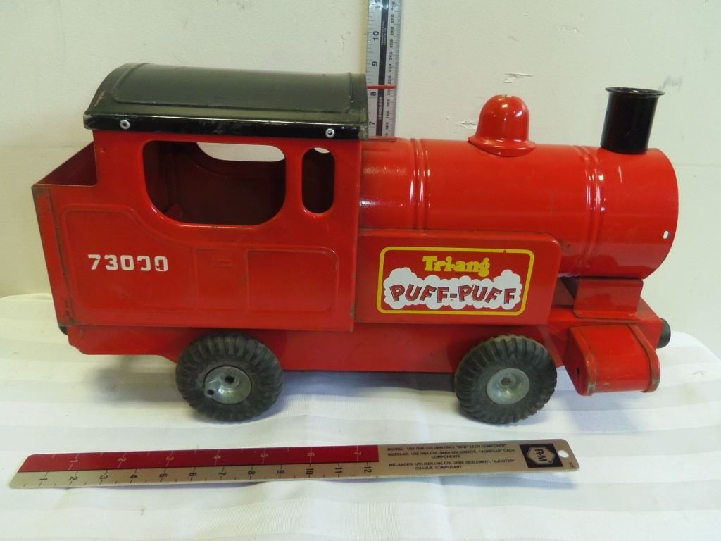 Vintage Tri-ang "Puff-Puff" Metal Train Toy