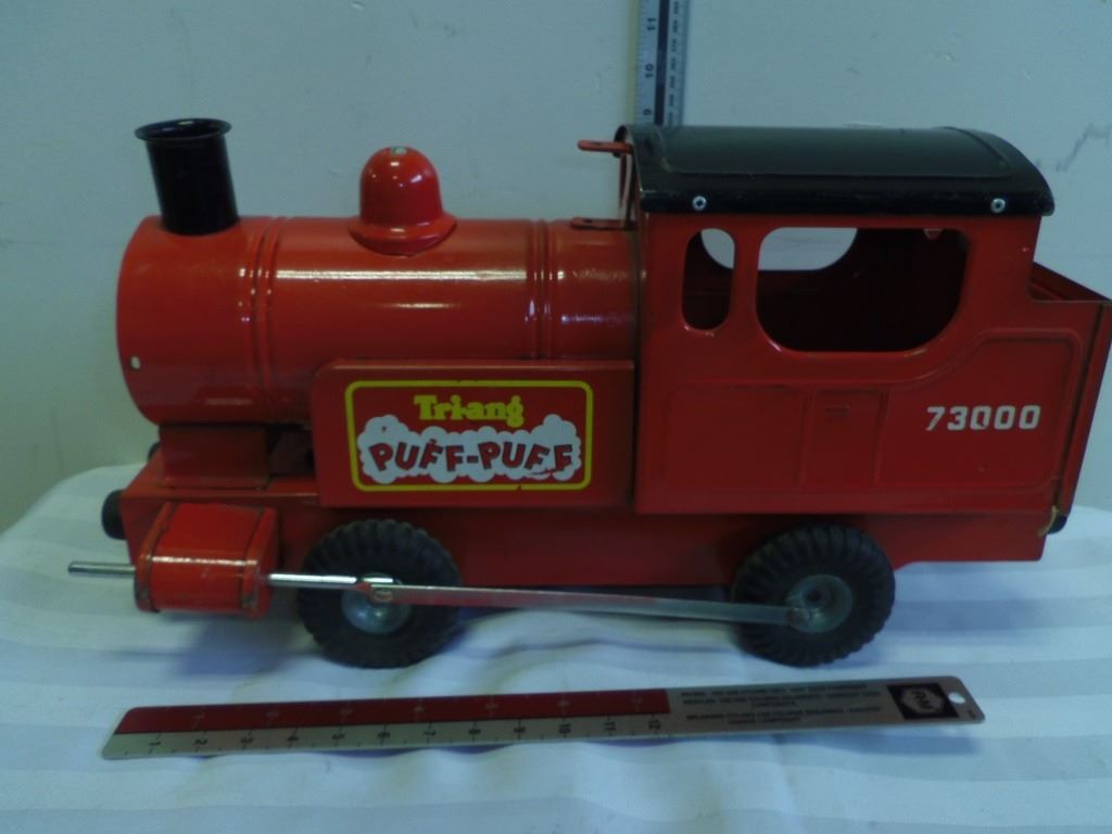 Vintage Tri-ang "Puff-Puff" Metal Train Toy