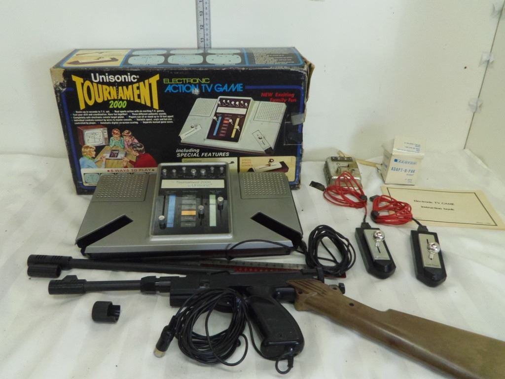 Vintage Unisonic Ectronic Action TV Game
