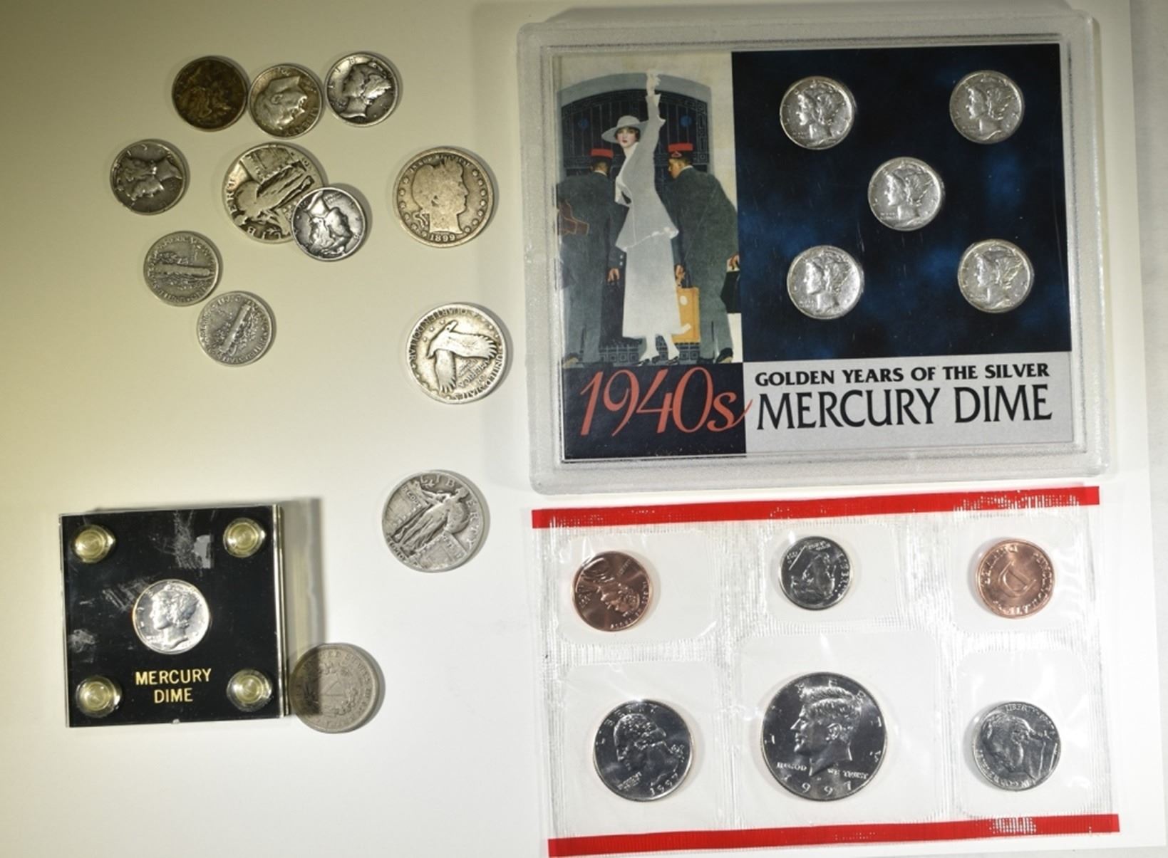 MIXED TYPE COIN COLLECTORS LOT: