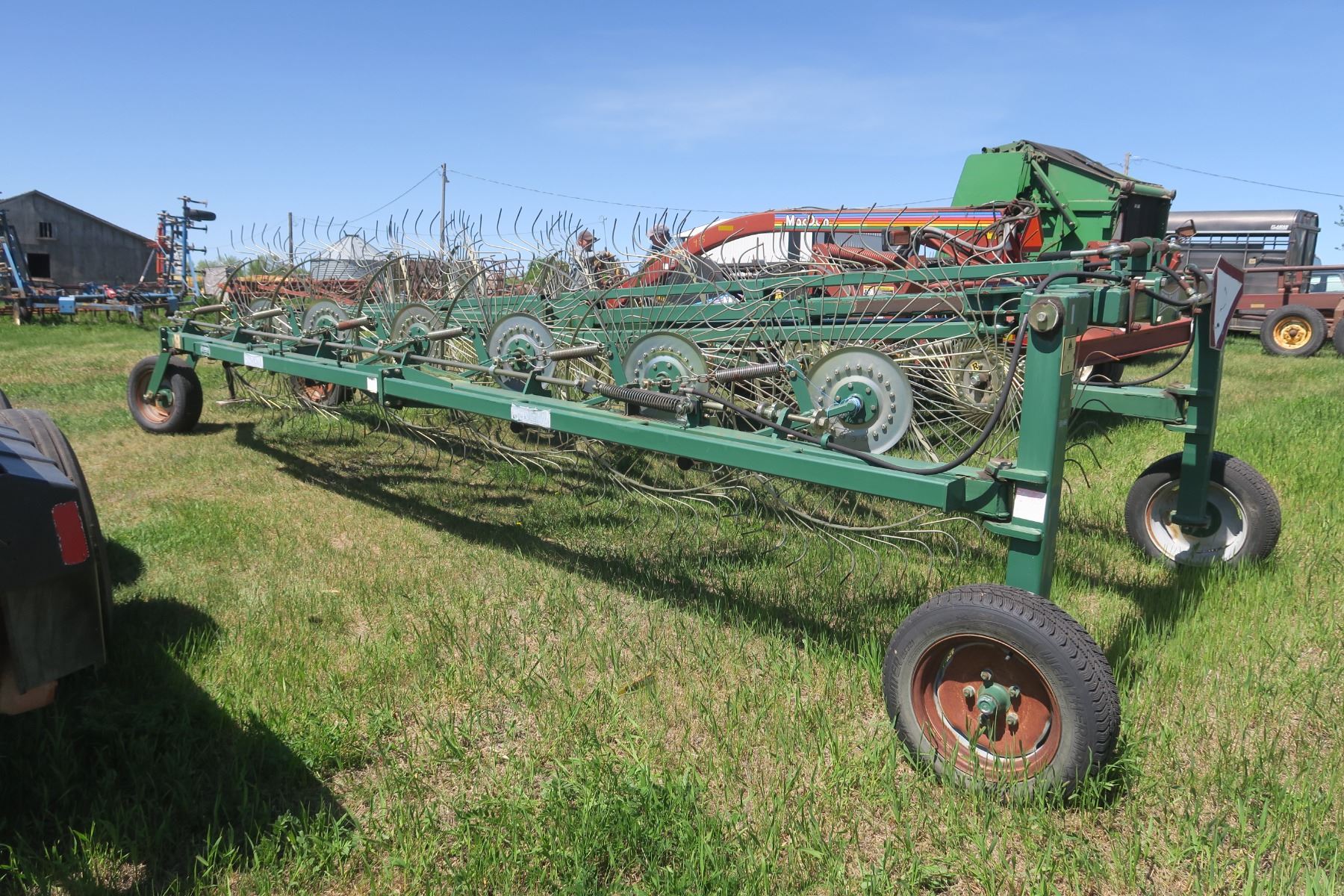 Sovema 12 Wheel Hay Rake