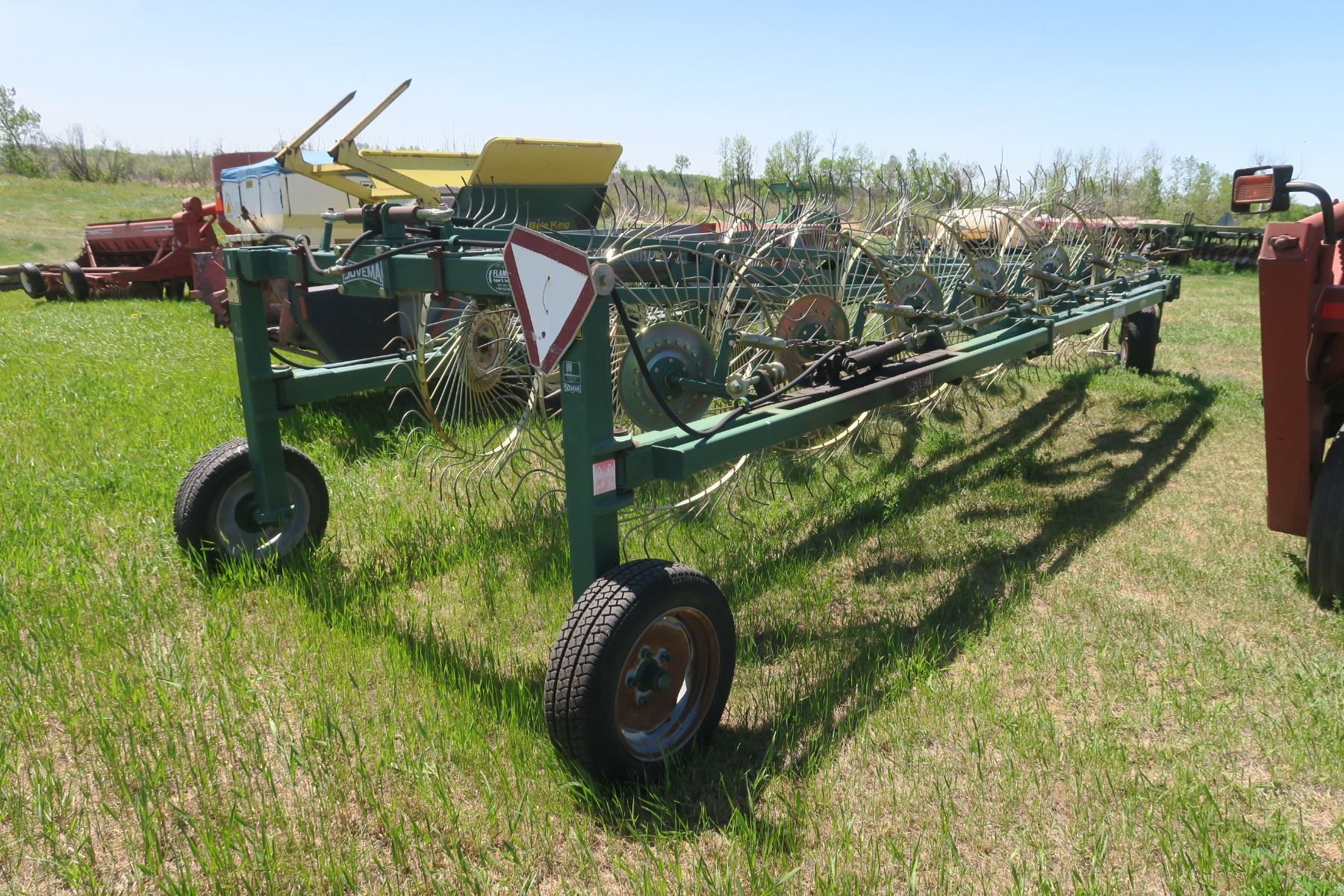 Sovema 12 Wheel Hay Rake