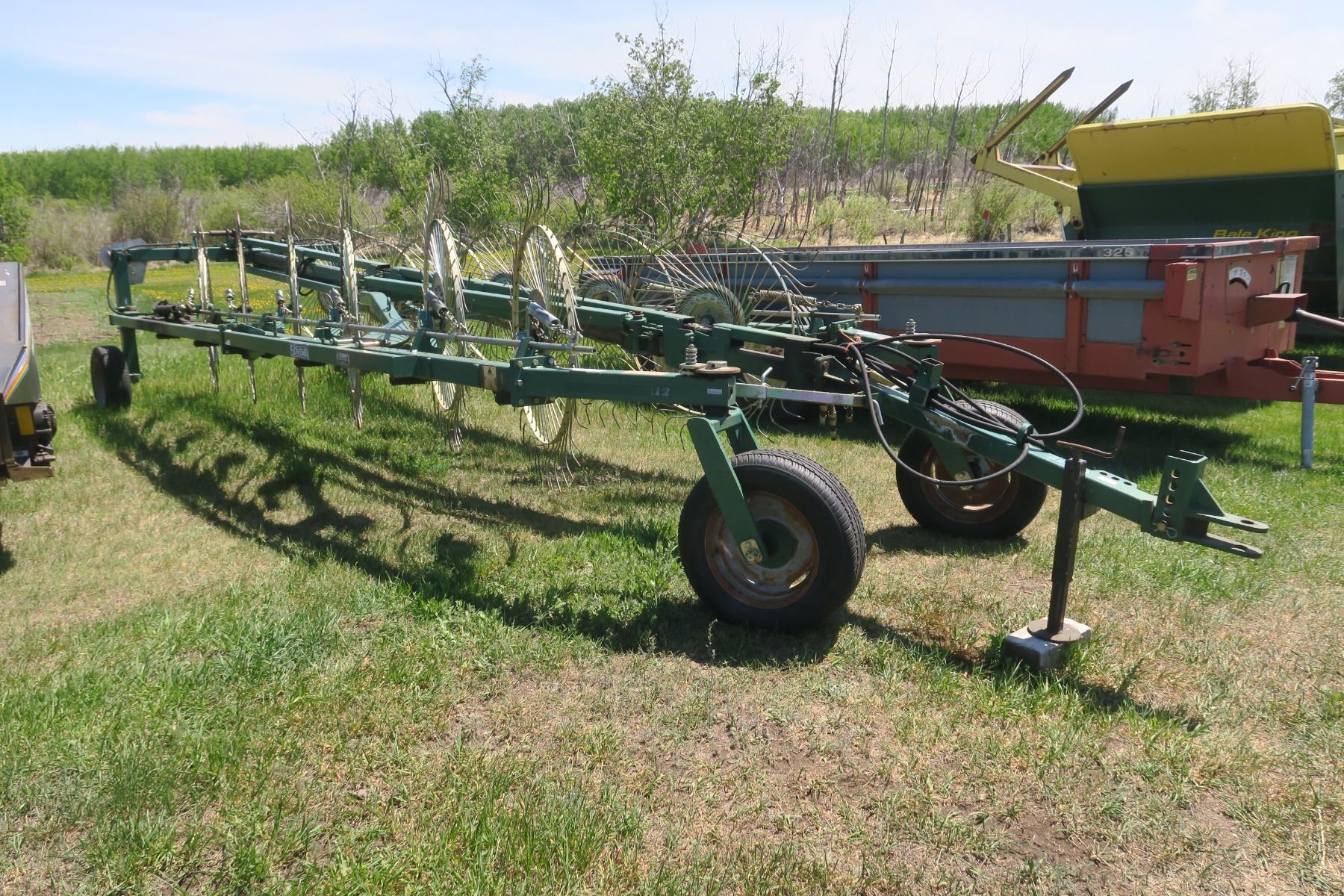 Sovema 12 Wheel Hay Rake