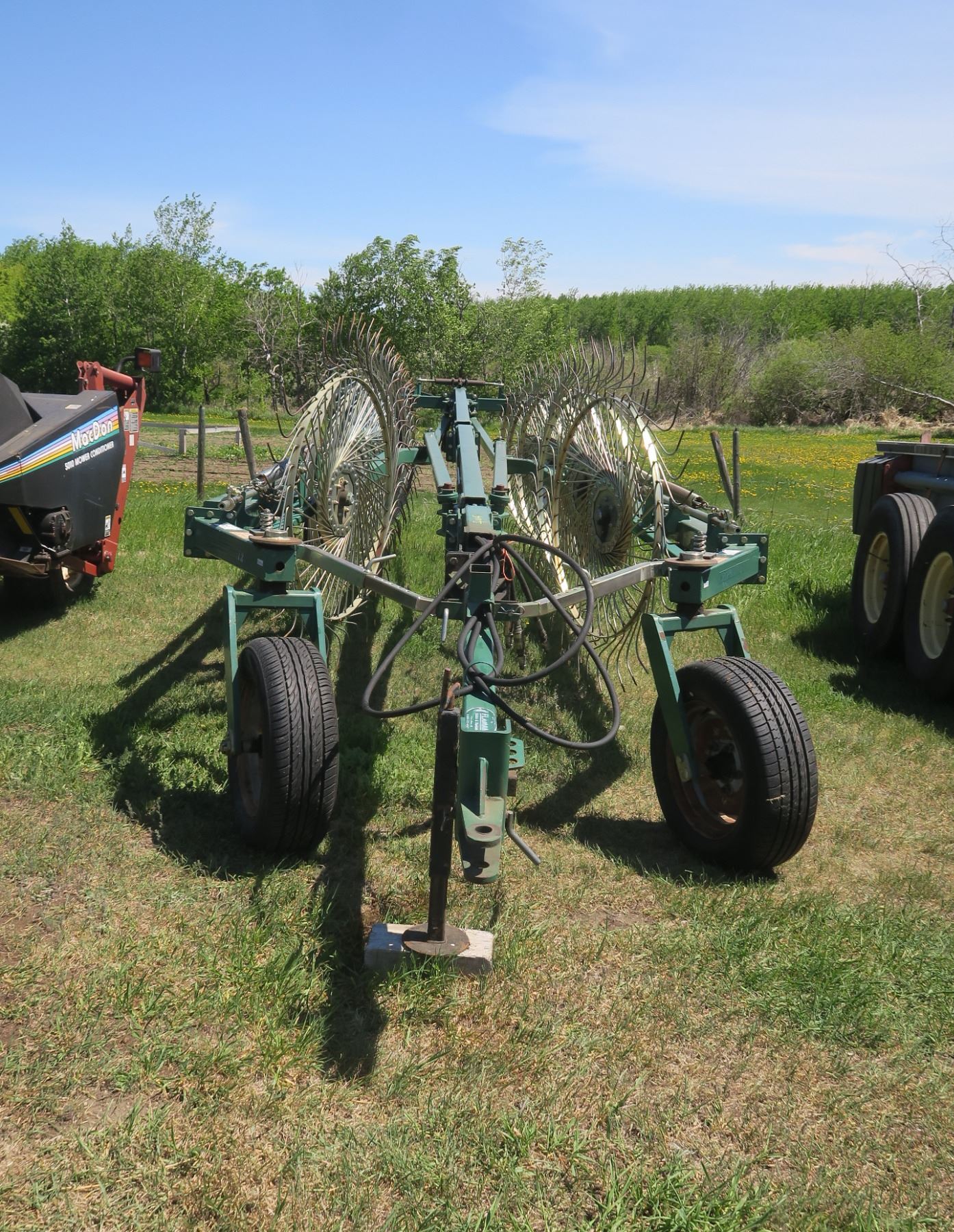 Sovema 12 Wheel Hay Rake
