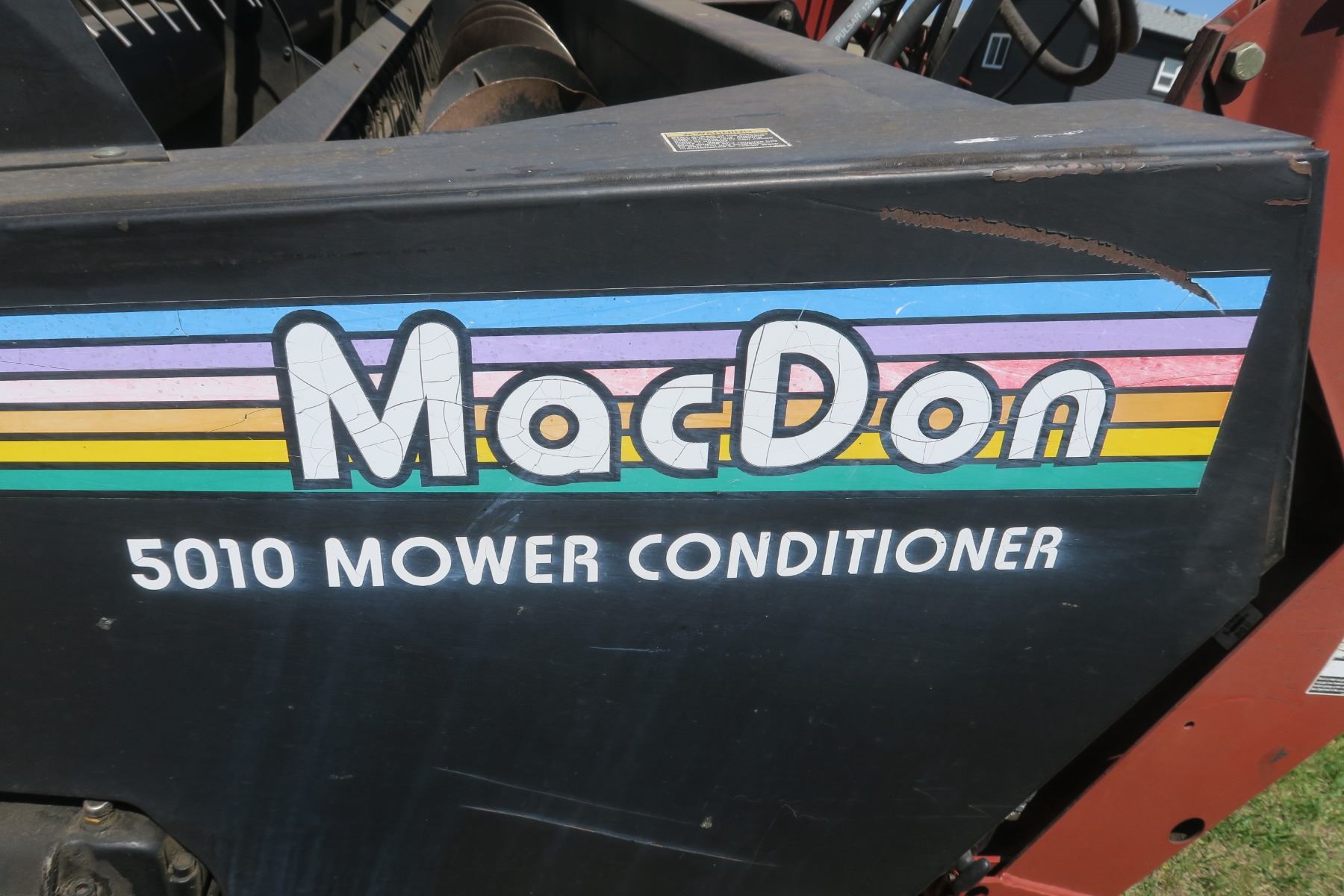 MacDon 5010 Mower Conditioner - 14ft. 1000PTO - Schmalz Auctions