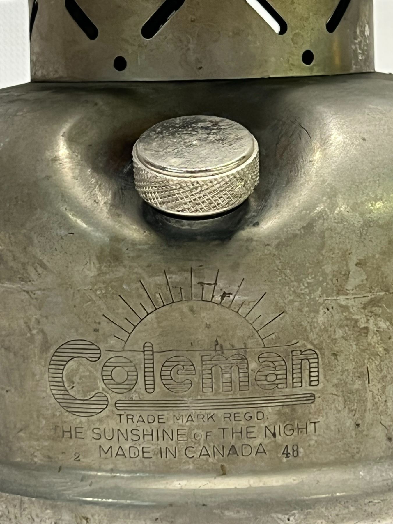 Vintage Coleman Major 236 Sunshine of the Night Lantern