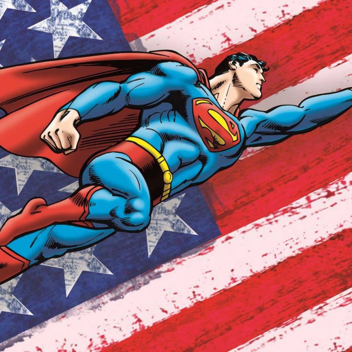 "Superman Patriotic" Numbered Limited Edition Giclee from DC Comics ...