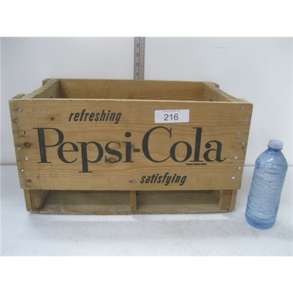 Wooden Pepsi-Cola Box