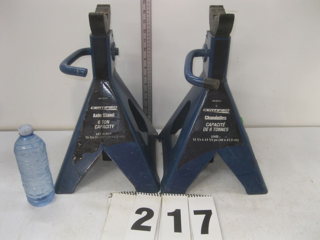 6-Ton Axle Stands
