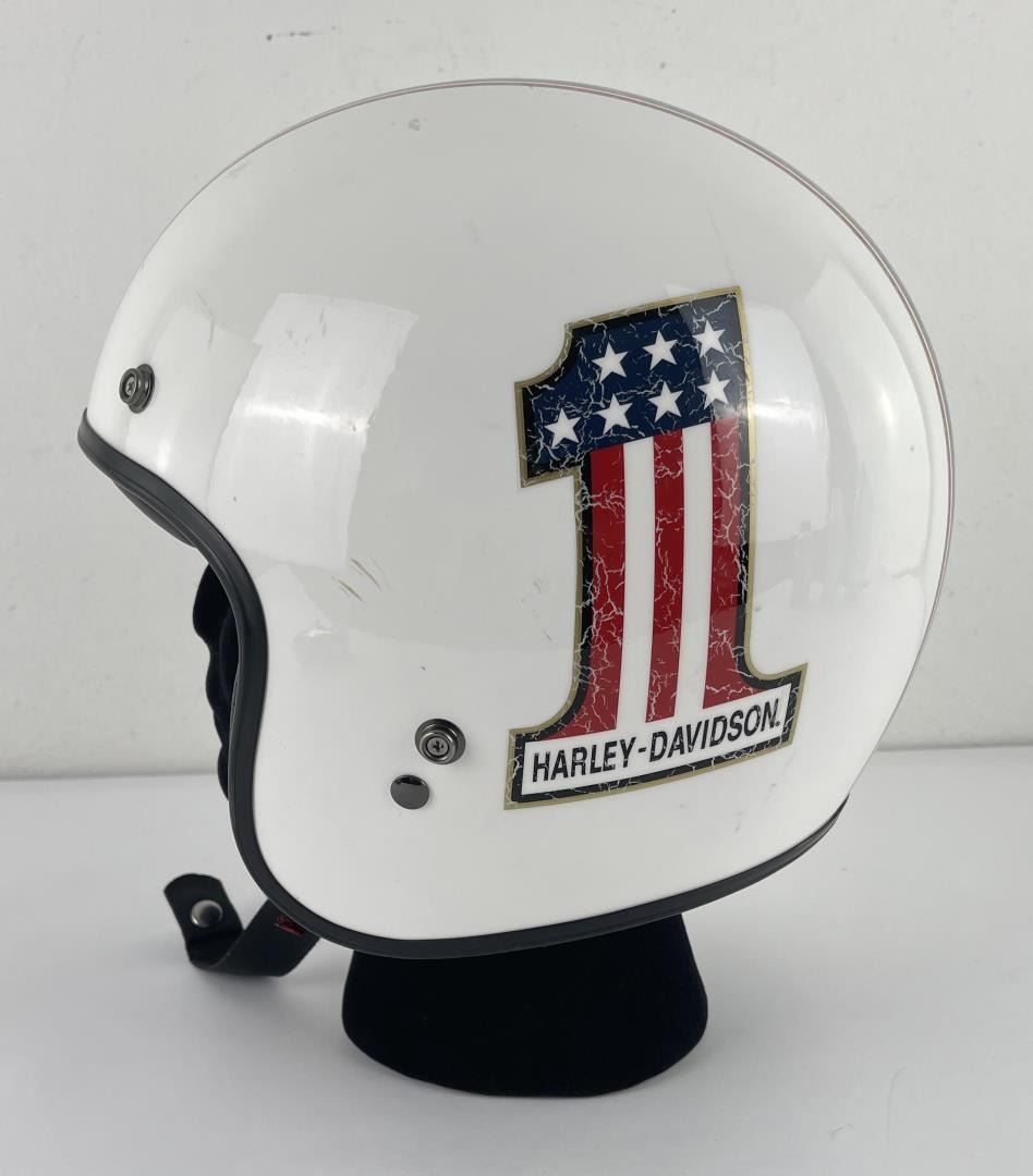Harley Davidson Motorcycle Helmet Evel Knievel