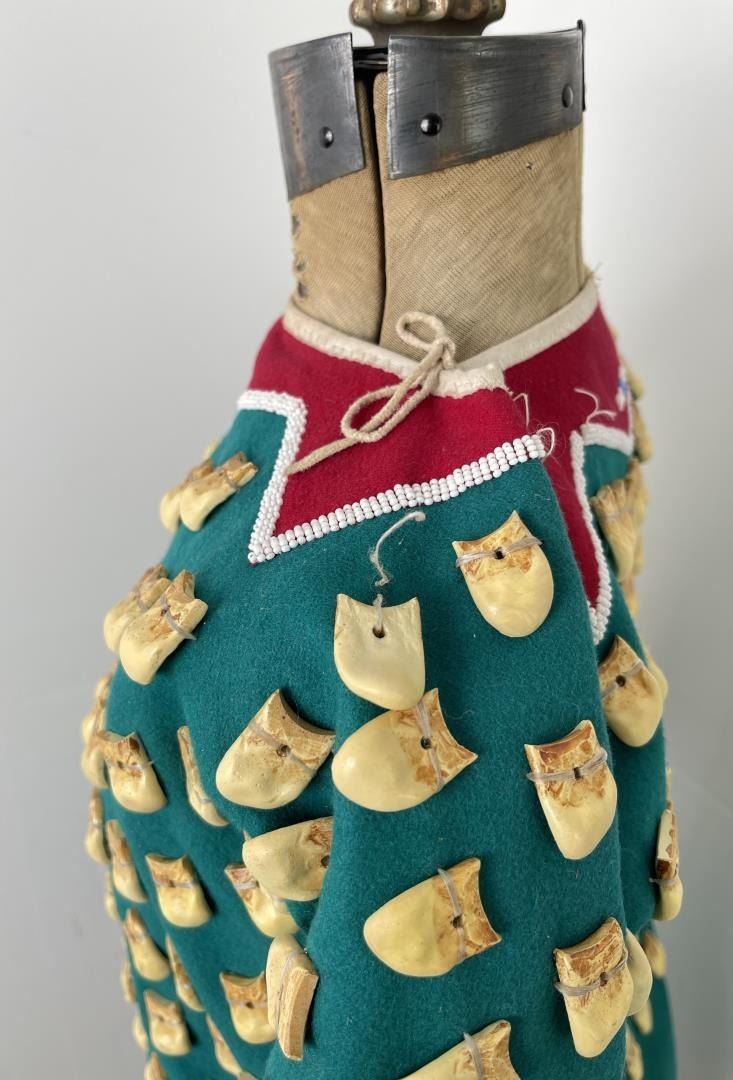 Plains Native American Indian Elk Tooth Dress