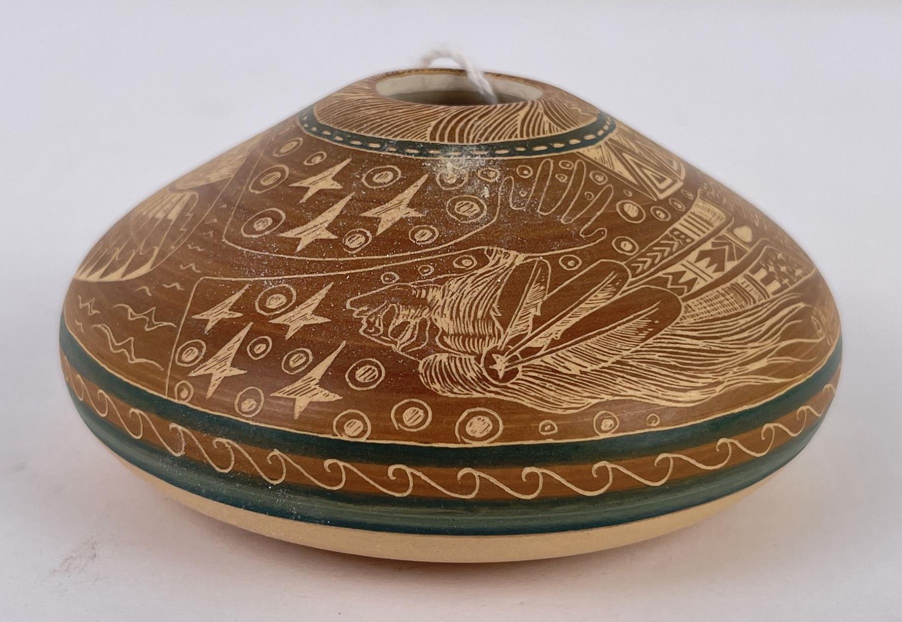 Ute Mountain Pottery Vase Norman Lansing