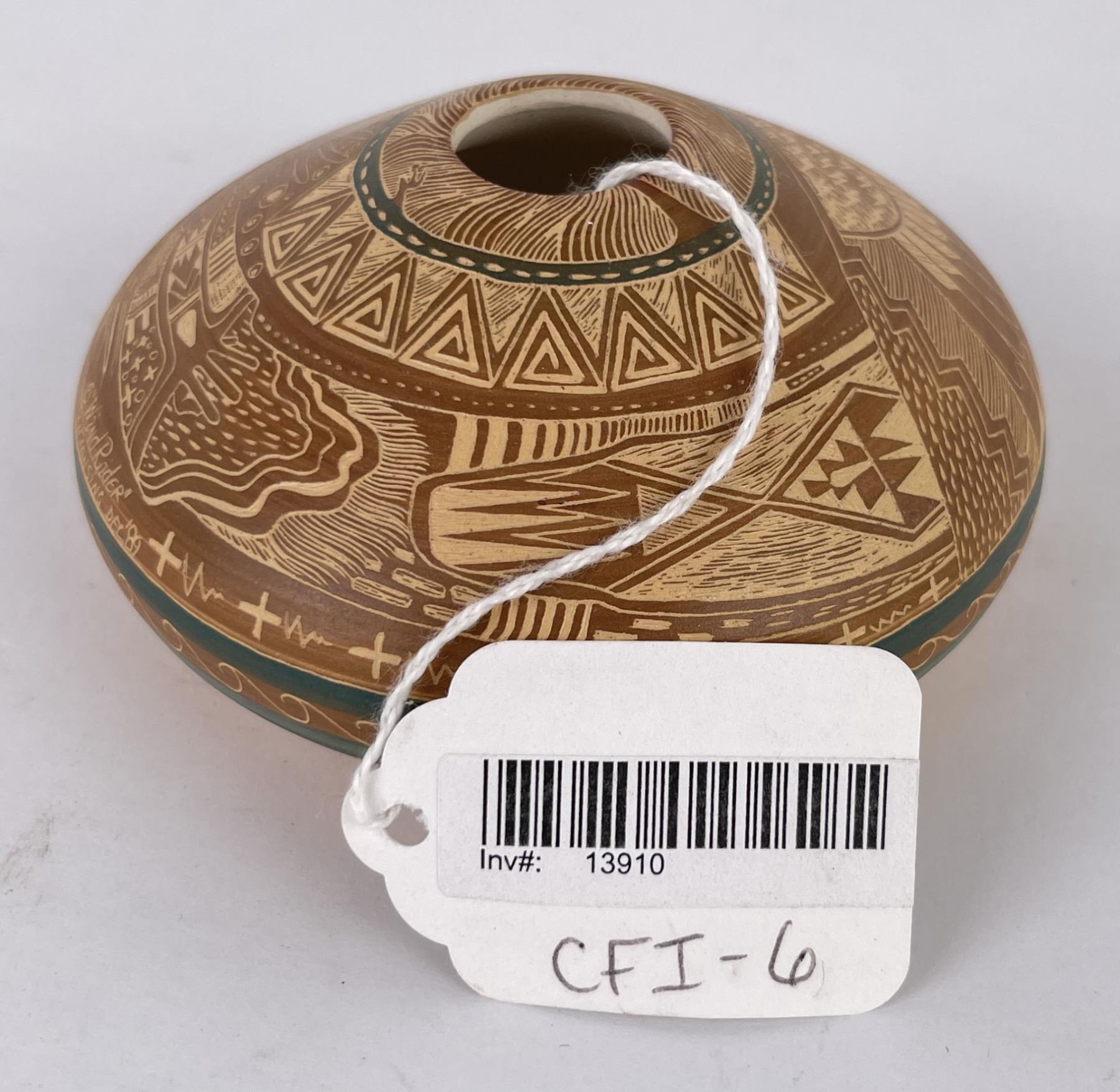 Ute Mountain Pottery Vase Norman Lansing