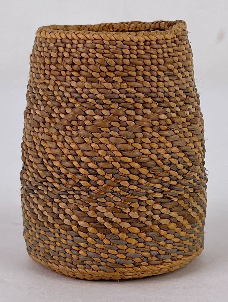 Northwest Coast Haida Indian Basket