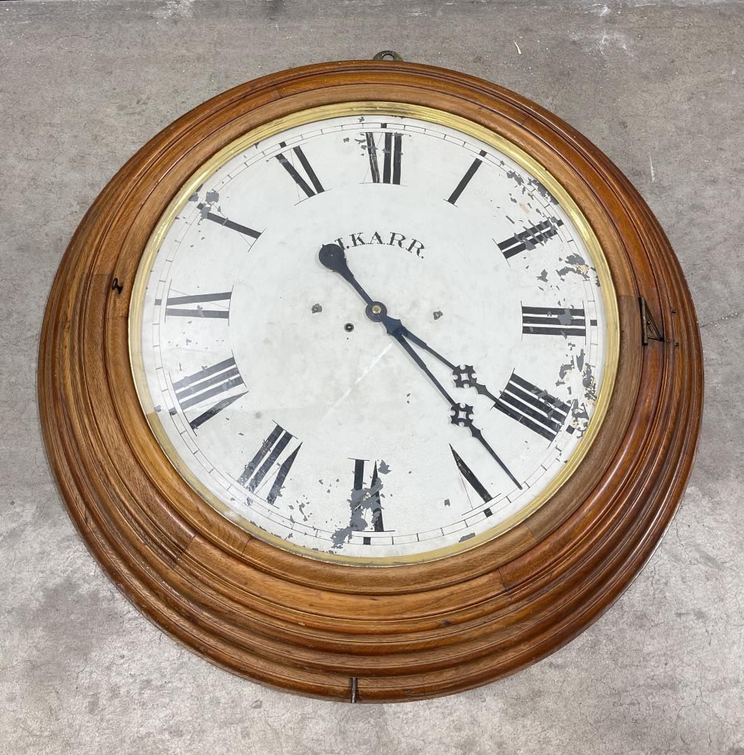 Antique Railroad Station Wall Clock