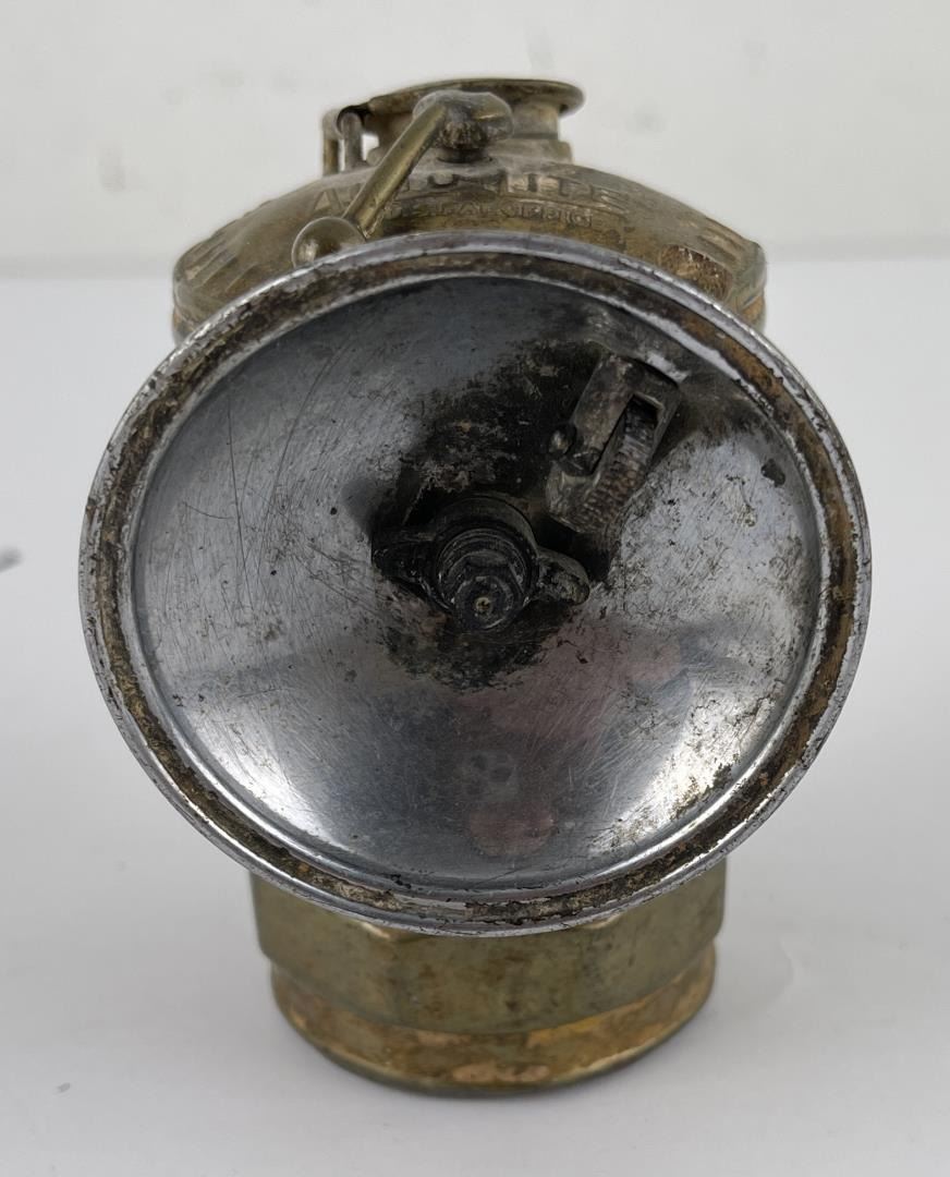 Antique Autolite Miners Carbide Lamp Lantern