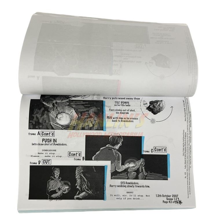 Harry Potter and the Half-Blood Prince (2009) - 84 Page Annotated ...
