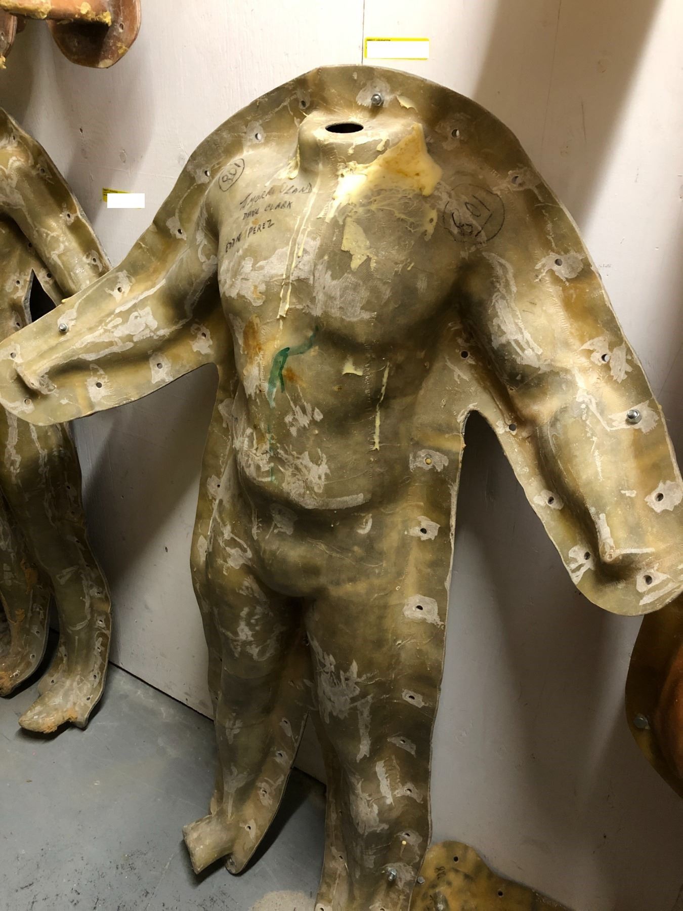 "Tomorrowland" - "Eddie Perez" - "Dave Clark" AA - Full Body minus hand ...