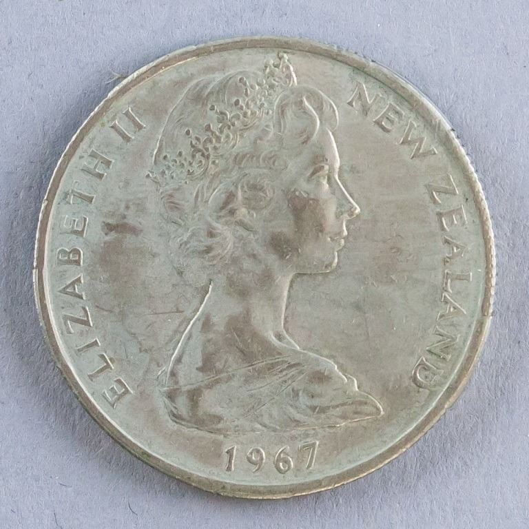New Zealand 1967 50 cent