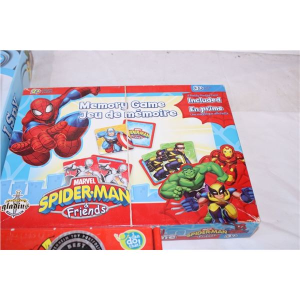 Marvel Spiderman & Friends Memory Card Game 3+ Age