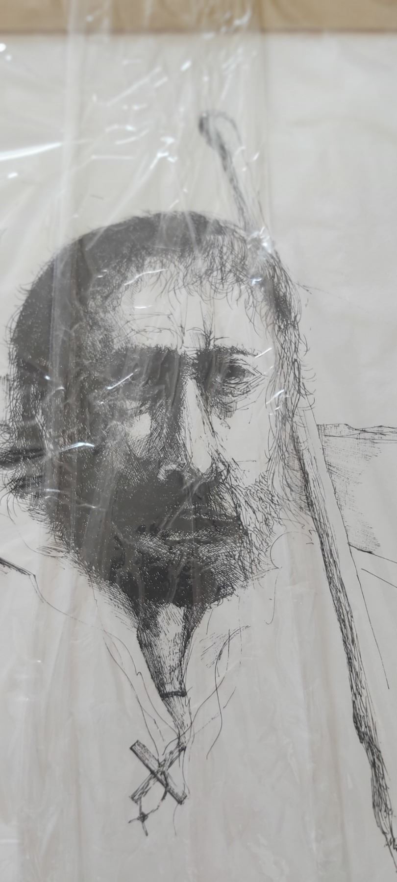 Pencil Sketch - Brother Andrew - Disciple from 1975