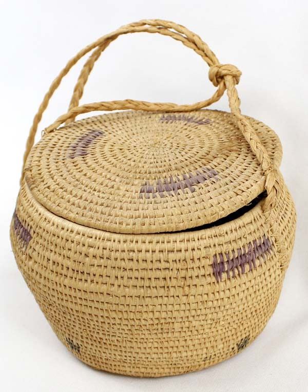 Caribbean Lidded Hanging Basket