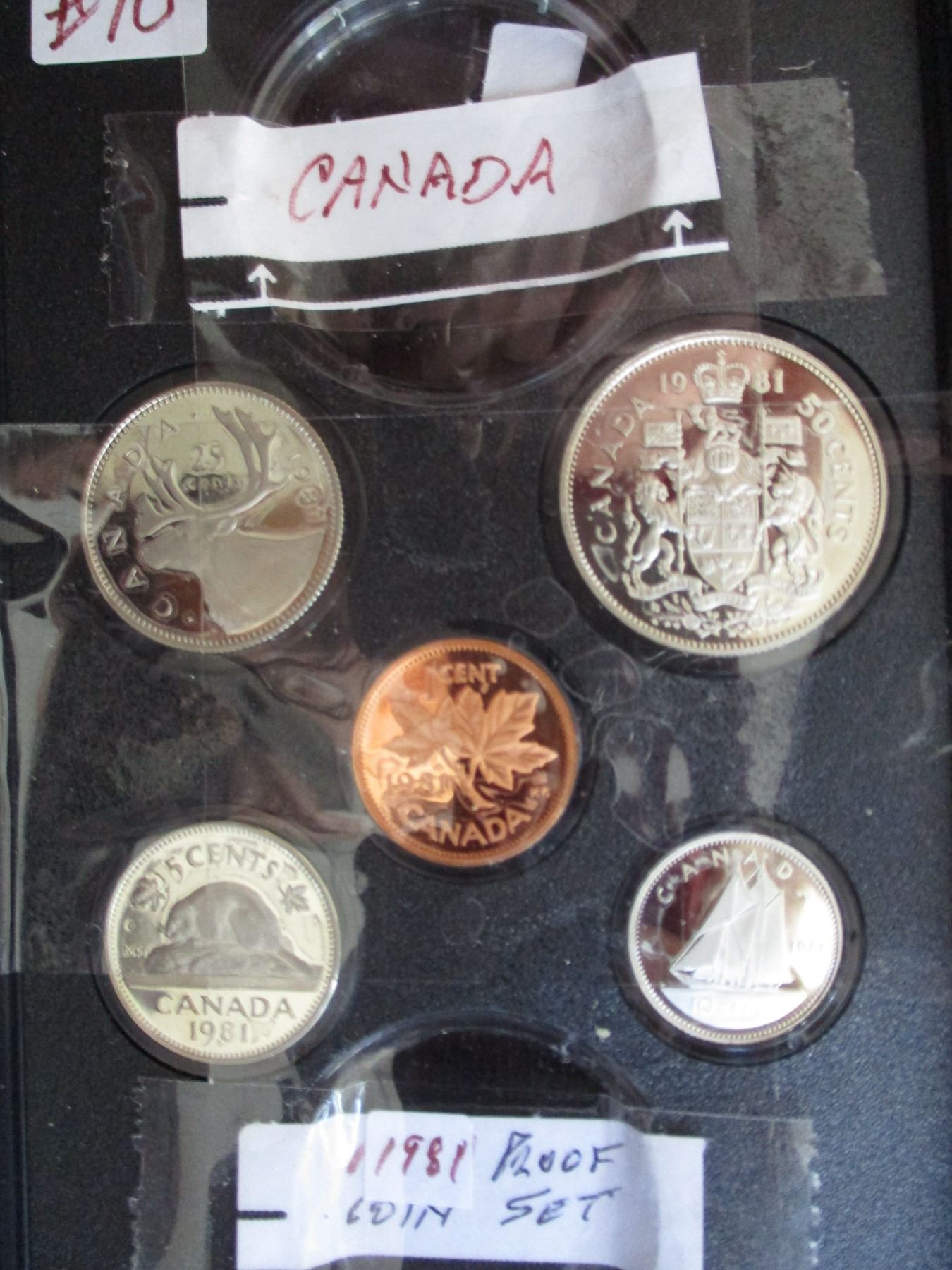 1981 CANADA PROOF COIN SET